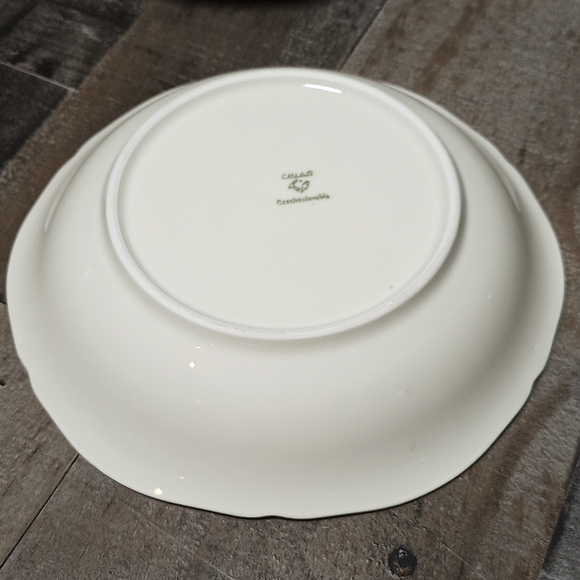 Epiag | Dining | Vintage Epiag China Scalloped Edge Gold Trim Soup ...
